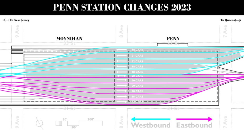 Diagram Of Penn Station Track Layout Empire Connection The F